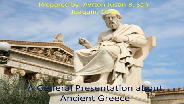 The Legacy of Ancient Greece | PPT