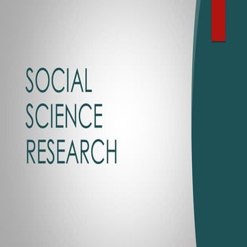 Ppt The Logic Of Social Science Research Powerpoint Research Methods