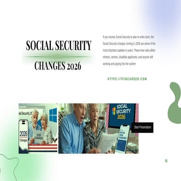 Social Security Changes 2026: Everything Need to Know | PDF
