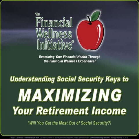 Social Security Maximization | PPT