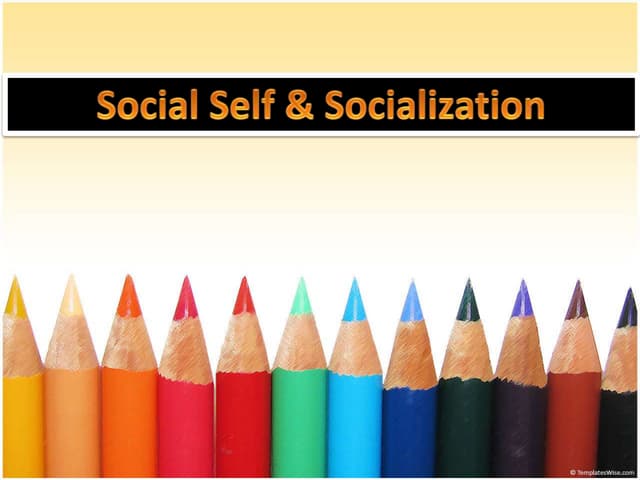 Topic 2: Sociology ( Understanding the Self) | PPTX