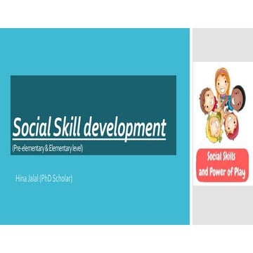 Social skills | PPT