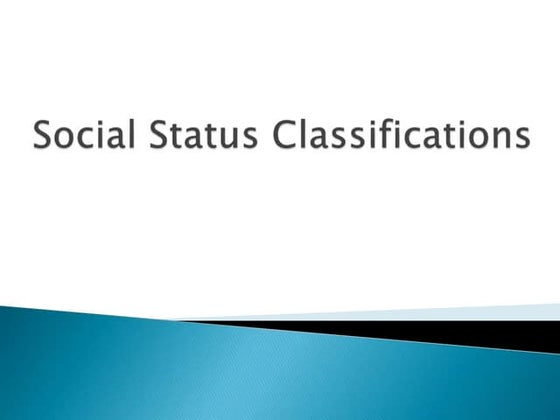 Social Class | PPT