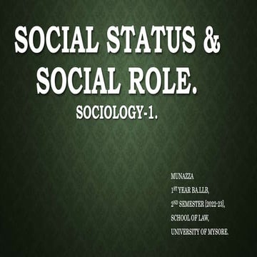 SOCIAL STATUS & SOCIAL ROLE.pptx
