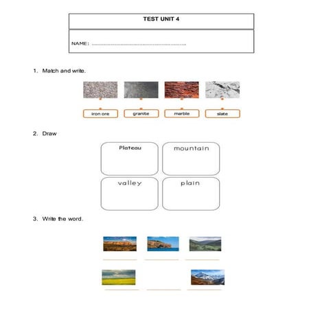 Socials test unit 4 | PDF