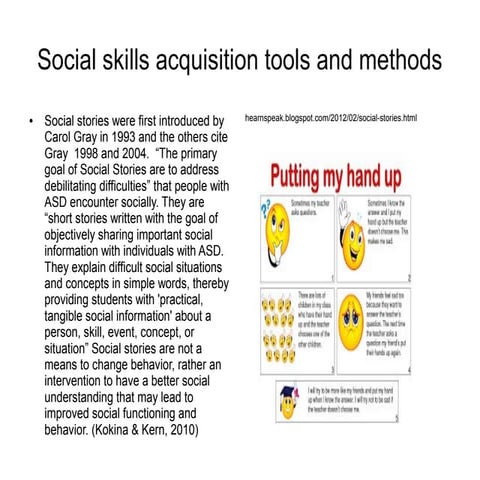Social stories | PPT
