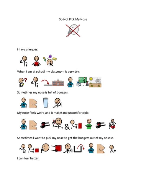 Clean Hands Social Story | PPT