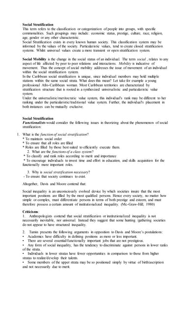 Cape sociology unit 1 | DOC