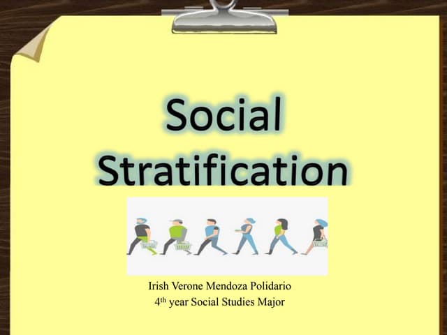 UCSP: Social and Political Stratification | PDF