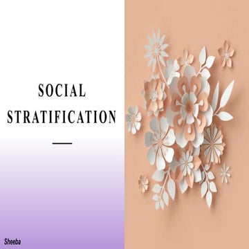 Social Stratification Sociology.pptx