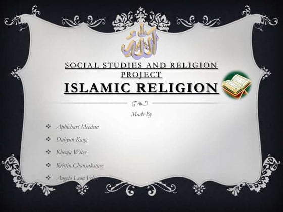 Introduction to World Religions and Belief Systems : Islam | PPTX ...