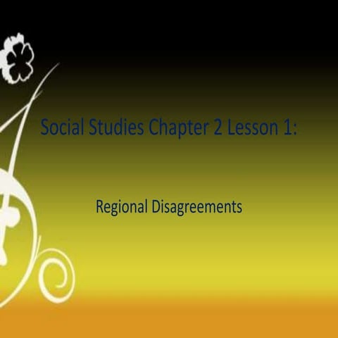 Social Studies chapter 2 lesson 1 Regional Differences Leon | PPTX