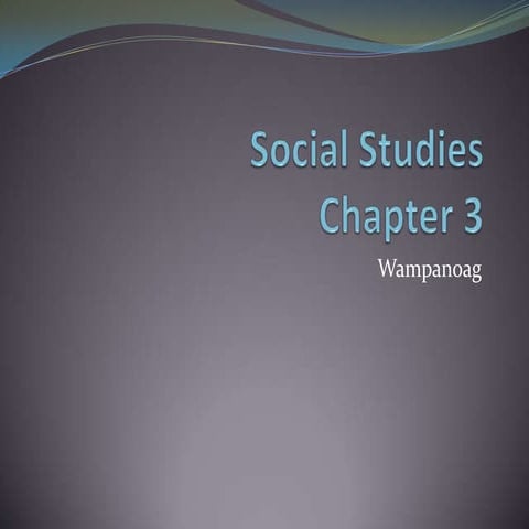 Social studies chapter 3 | PPTX