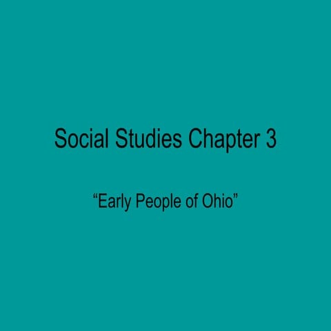 Social studies chapter 3 powerpoint | PPT