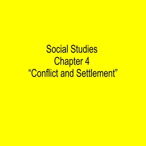 Social studies chapter 4 powerpoint | PPT