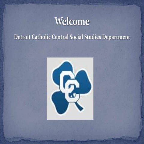 Social studies department | PPTX