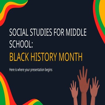 Social Studies for Middle School_ Black History Month by Slidesgo.pptx