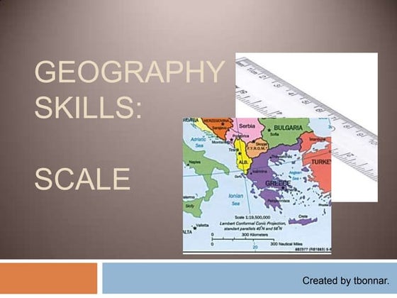 Map Skills Grade 10: Distance (Map distance - Ground distance) | PDF ...