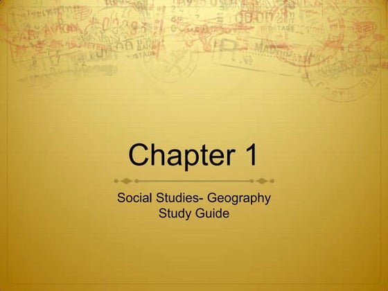Study Guide For Unit 11 Geography And Development Ppt | PPT