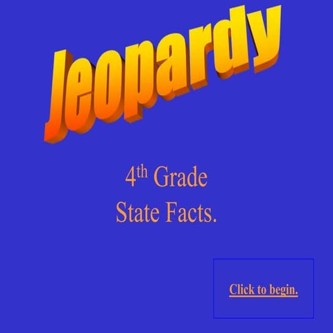 Social Studies Jeopardy Game | PPTX