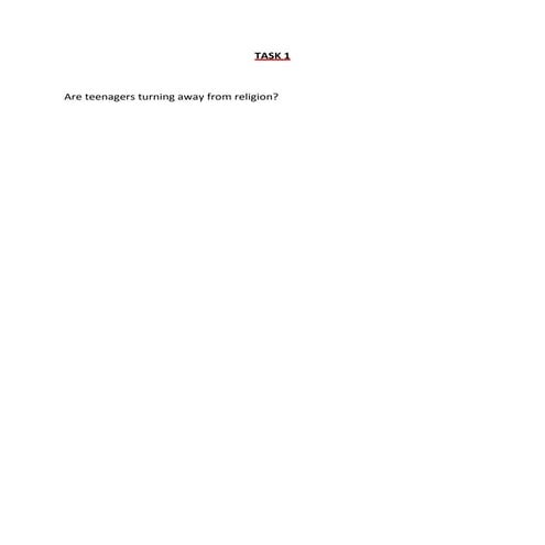CSEC Social Studies - Sample SBA | DOCX
