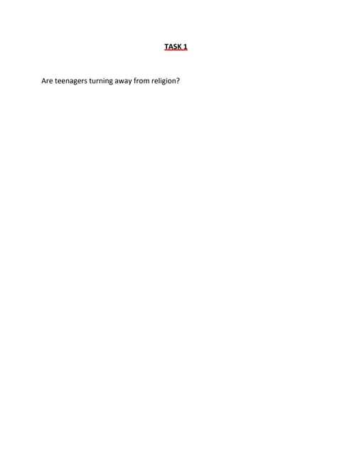 CSEC Social Studies - Sample SBA | DOCX