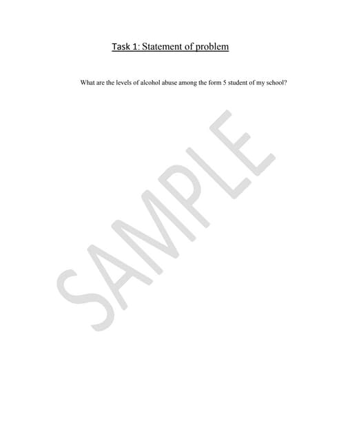 CSEC Social Studies - Sample SBA | DOCX