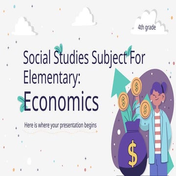 Social Studies Subject for Elementary - 4th Grade_ Economics by ...
