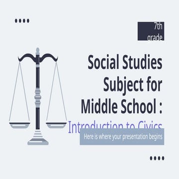Social Studies Subject for Middle School - 7th Grade_ Introduction to ...