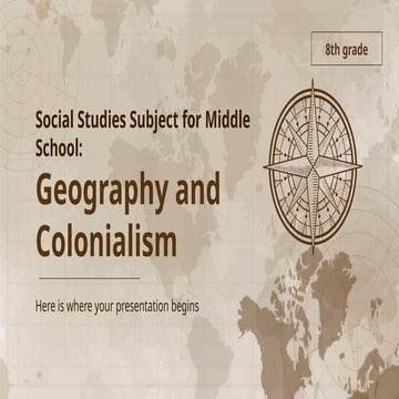 Social Studies Subject for Middle School - 8th Grade_ Geography and ...