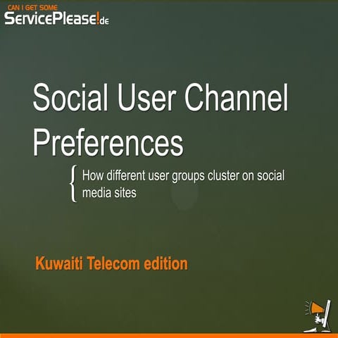 Social User Channel Preferences Kuwait | PDF | Social Networking | Internet
