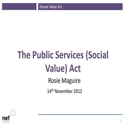 The Public Services Act | PPT