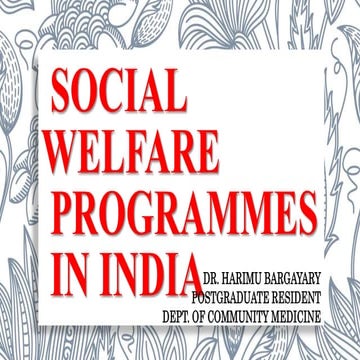 SOCIAL WELFARE PROGRAMMES IN INDIA.pptx