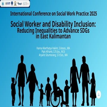 Social Worker and Disability Inclusion Reducing Inequalities to Advance ...