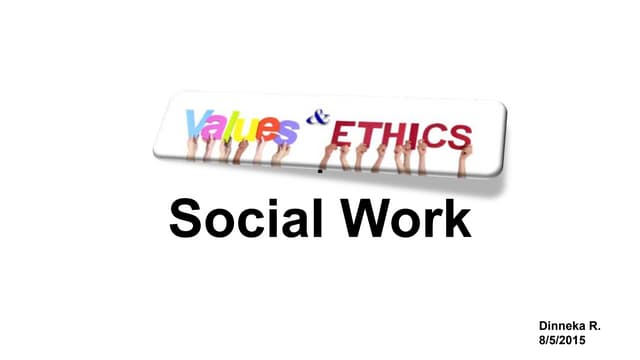 Roles of social workers | PPTX