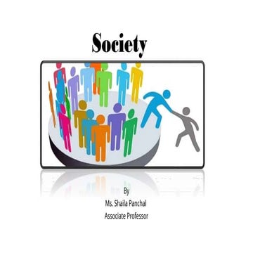 Concept and definition of society | PPTX