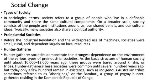 Types of Society (UCSP) | PPT