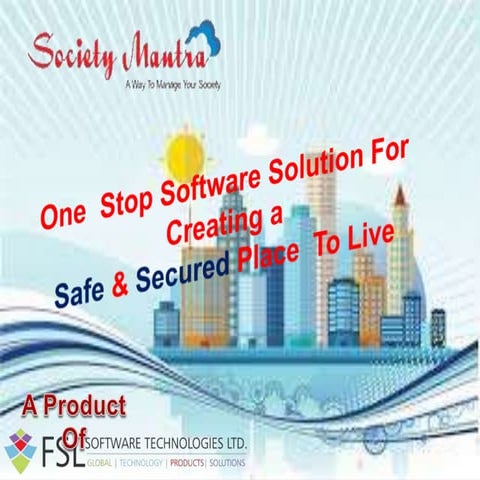 Society Management Software Ppt
