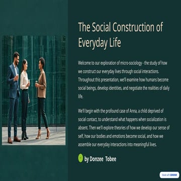 SOC II Lecture 1 The-Social-Construction-of-Everyday-Life.pptx