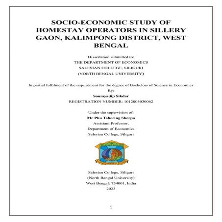 Socio-Economic Study Of Homestay Operators In Sillery Gaon FINAL (1).pdf