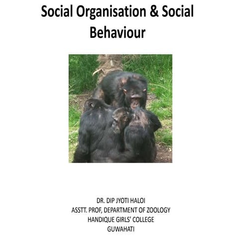 Social behavior and its types | PPTX