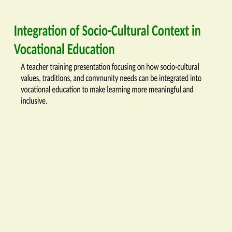 SocioCultural_Context_Vocational_Education_Colored_Presentation.pptx
