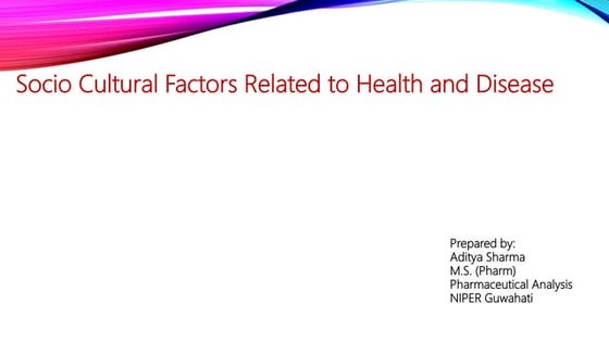 Determinant of health | PPT | Medical Health
