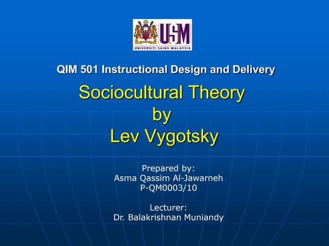 Social Constructivism of Vygotsky | PPTX