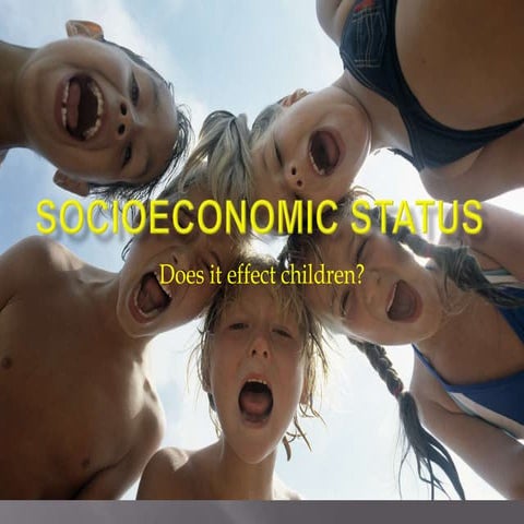 Socioeconomic status | PPTX