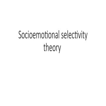 Socioemotional selectivity theory,research findings .pptx