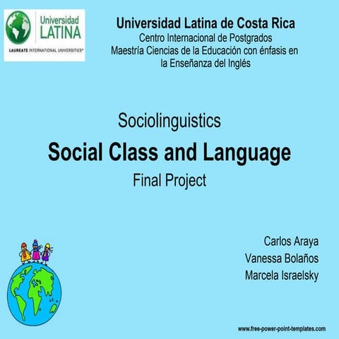 Sociolinguistics | PPT