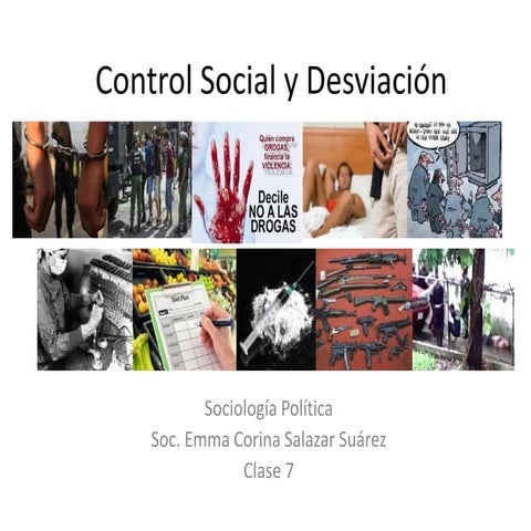 Desviación y control social | PPT