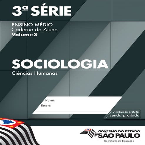 Sociologia 3 s_em_volume_3_aluno | PDF