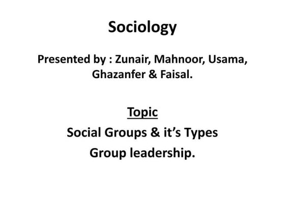 UCSP-Q2-WEEK1.1 (Primary and Secondary groups).pptx | Family and ...